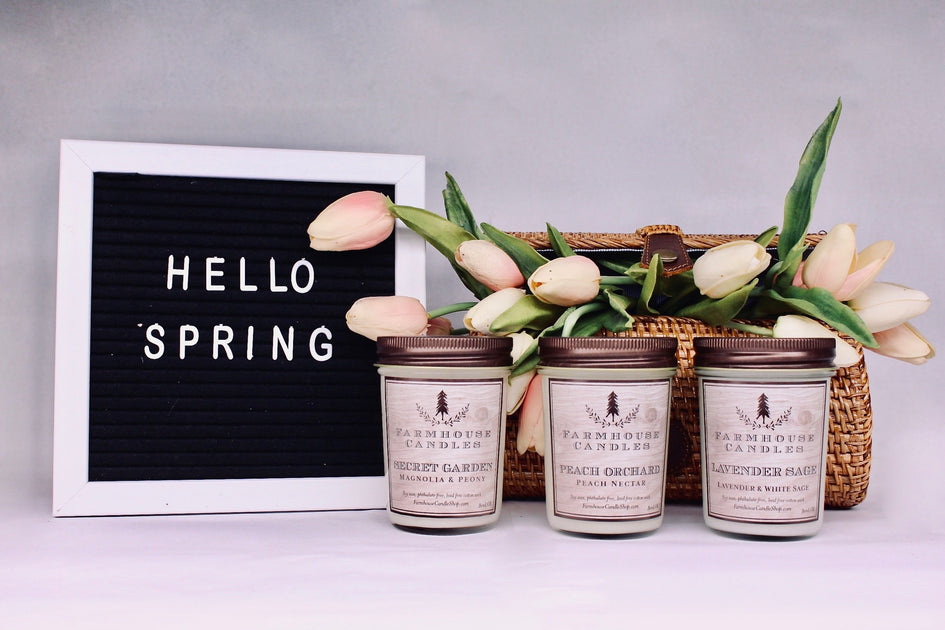 Spring Candle Collection – Farmhouse Candle Shop