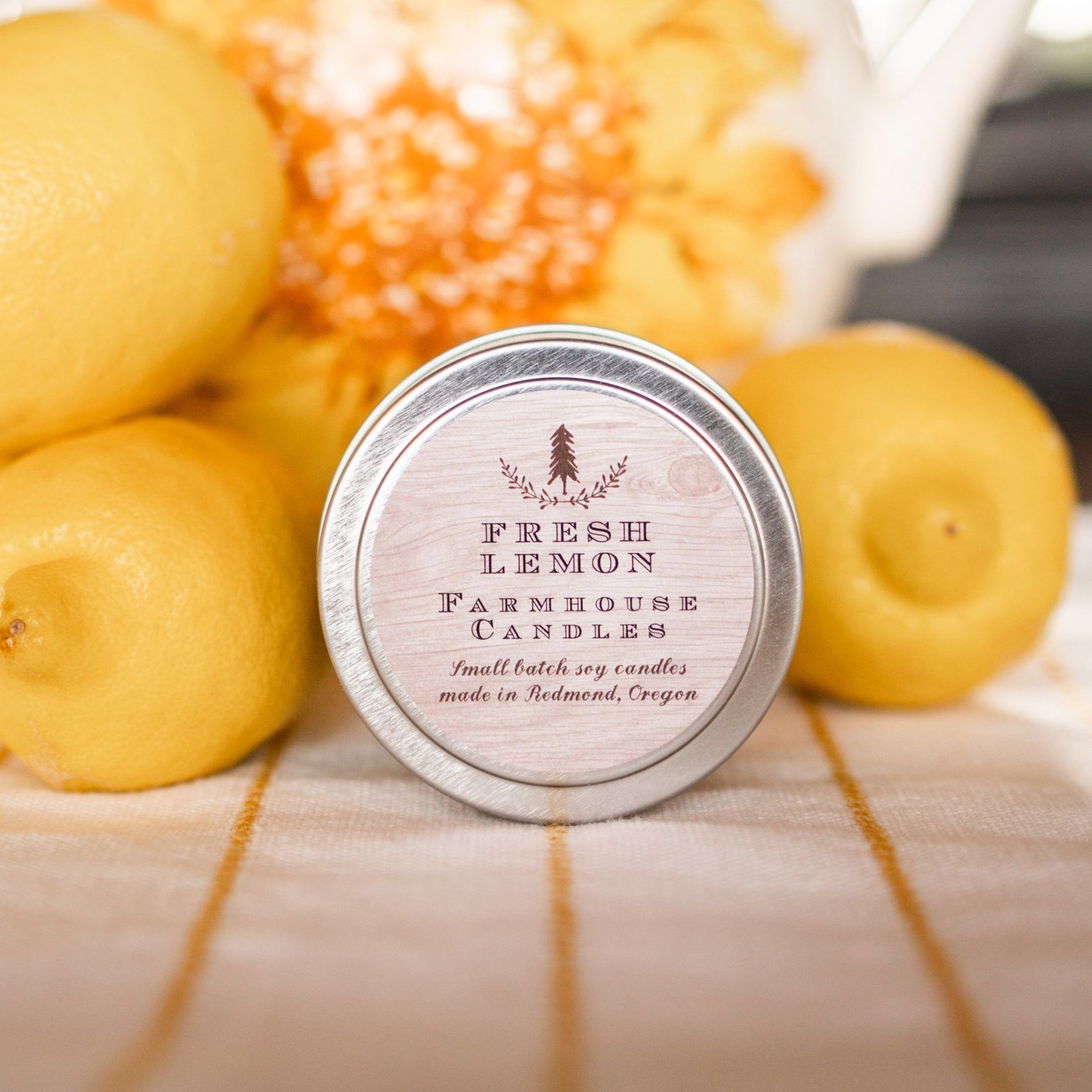Fresh Lemon Candle – Farmhouse Candle Shop