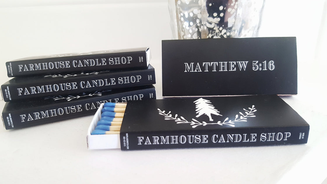 Farmhouse Match Box – Farmhouse Candle Shop